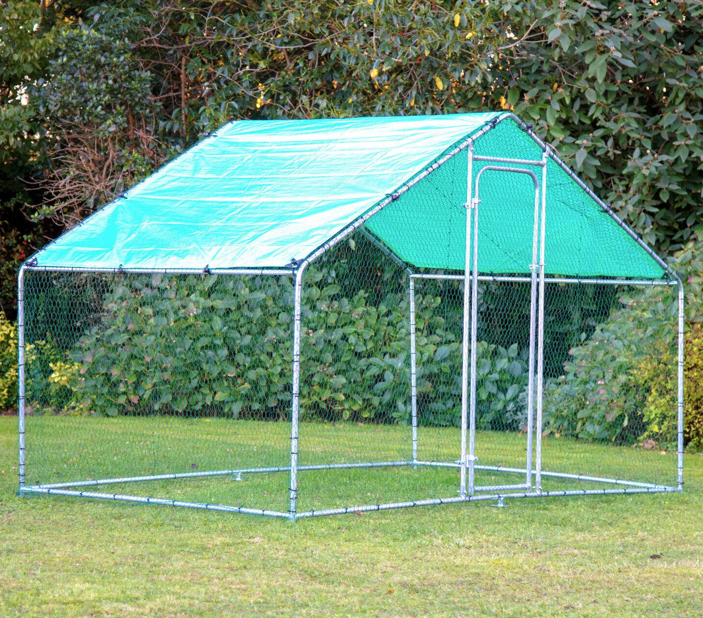 Chicken Run 3 X 2 M 25mm Pet Hens Dogs Poultry Rabbit Ducks Coop Chicken Run 3 X 2 M 25mm Pet Hens Dogs Poultry Rabbit Ducks Coop